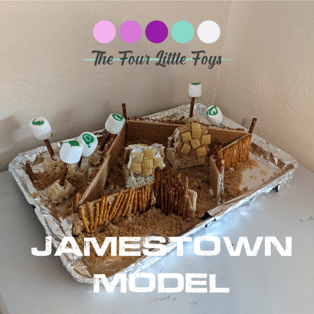 Jamestown Edible Model - The 4 Little Foys