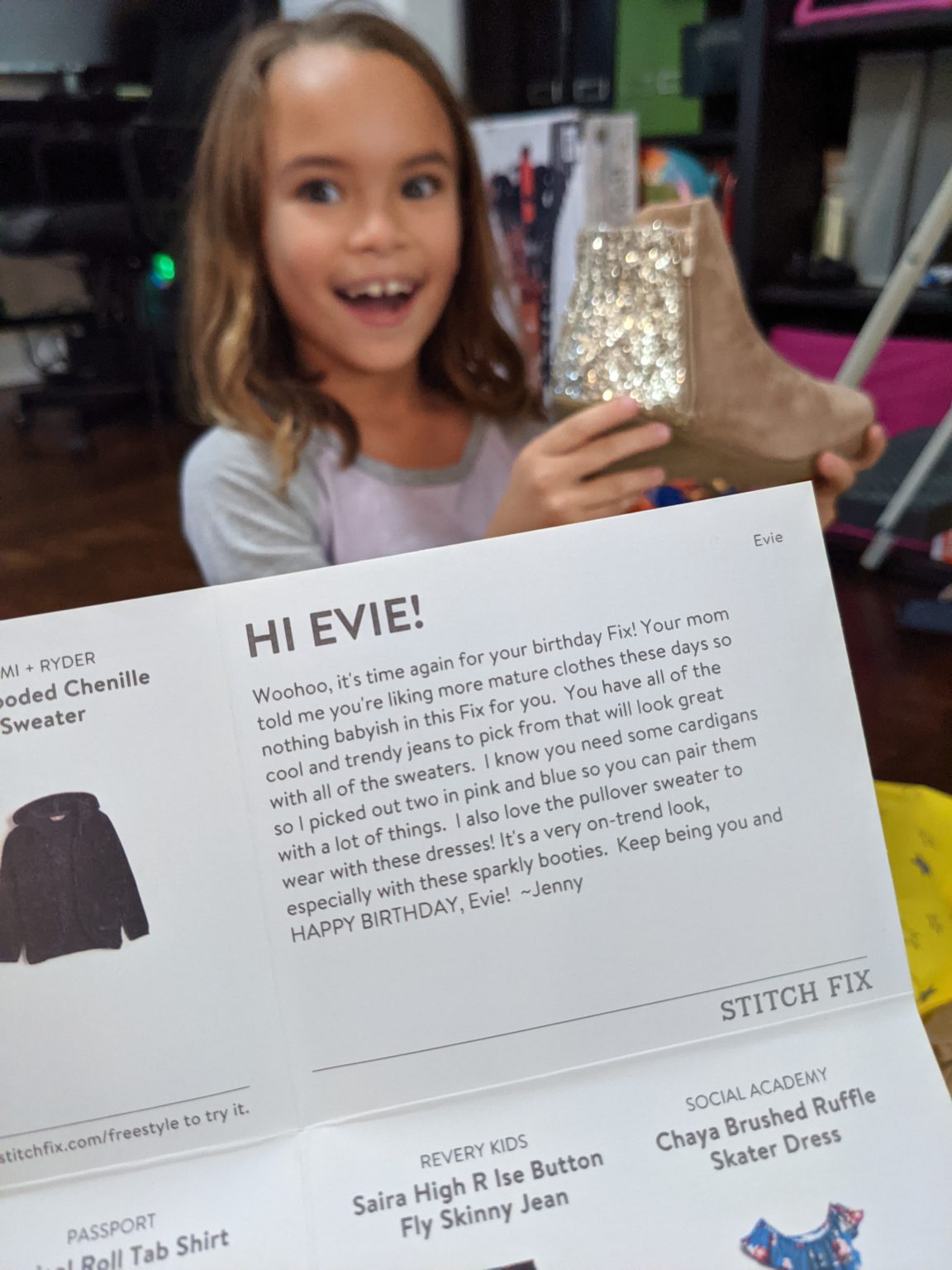 Evie's 8th Birthday Fix - The 4 Little Foys