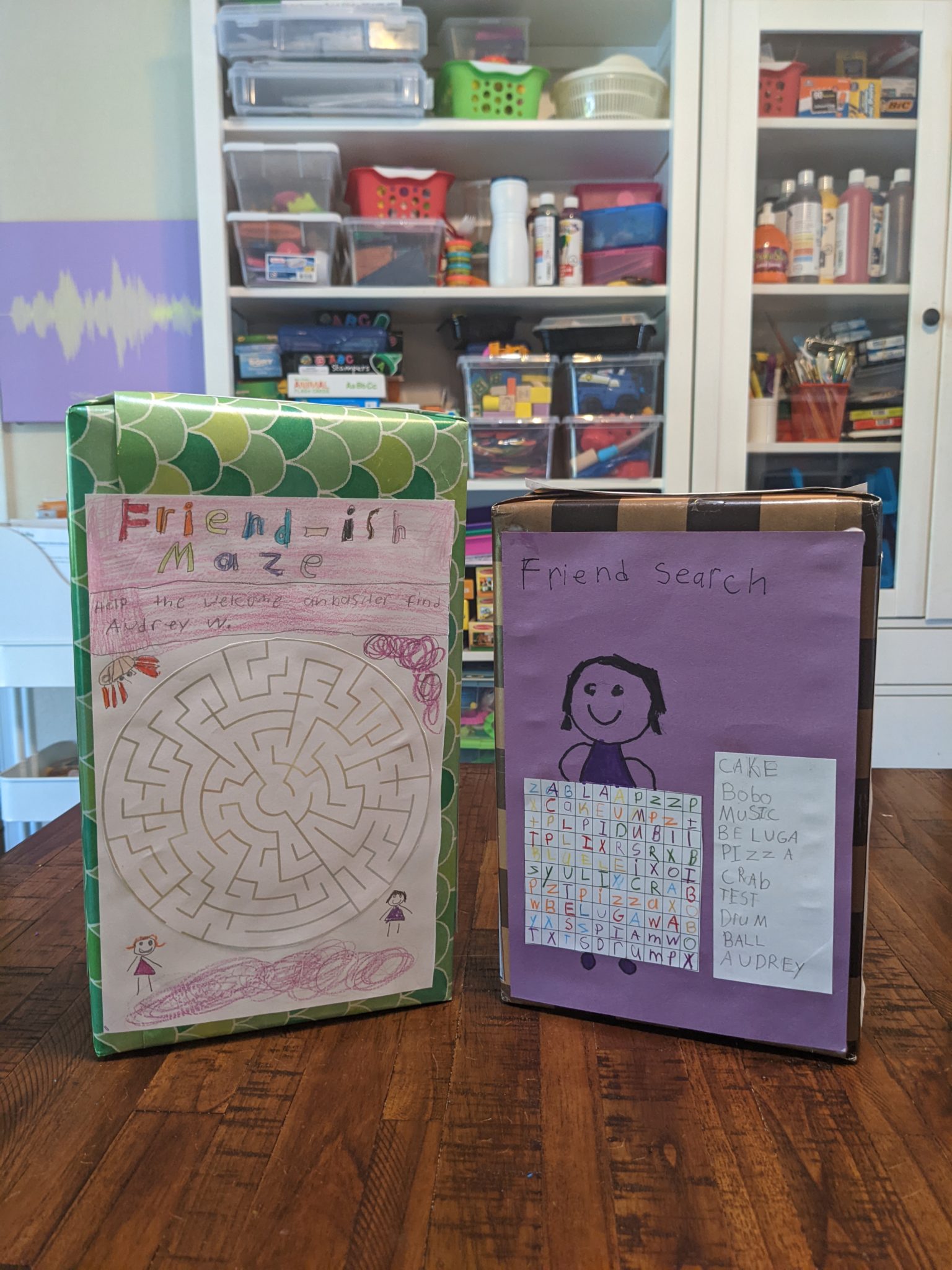 Cereal Box Book Reports - The 4 Little Foys